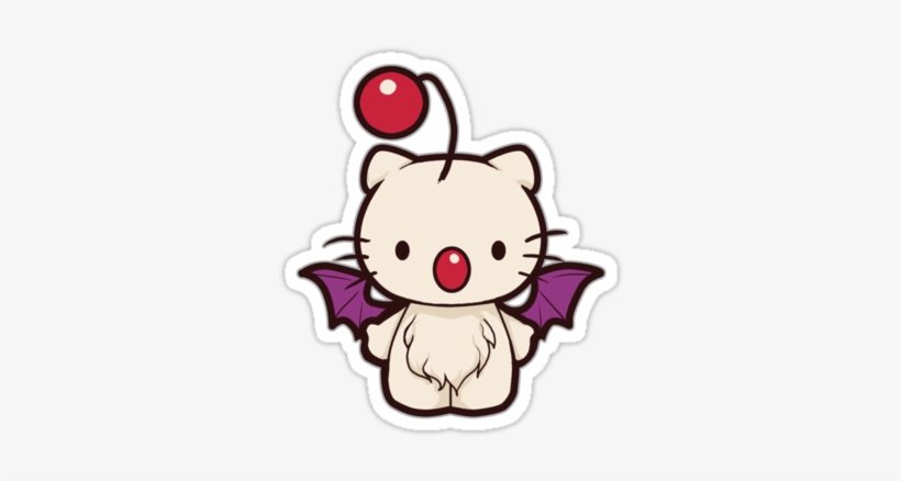 Hello Kitty Moogle - Video Game - 375x360 PNG Download - PNGkit