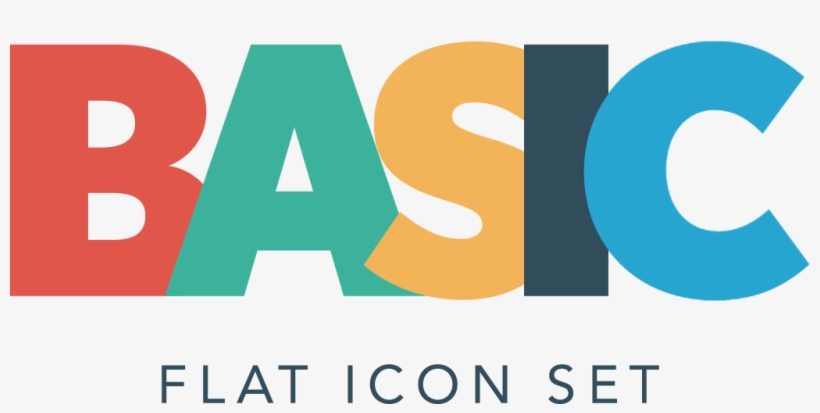 Basic Flat Icon Set - Basic Icon Png - 1024x466 PNG Download - PNGkit