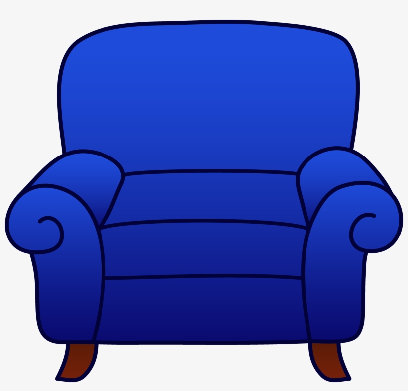 Armchair Clipart - Blue Things Clip Art - 4966x4527 PNG Download - PNGkit