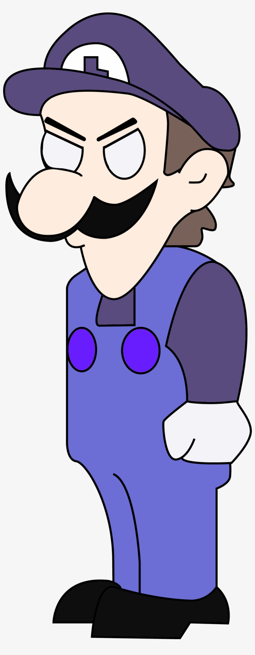 Download Transparent Dark Weegee - Weegee Mario - PNGkit