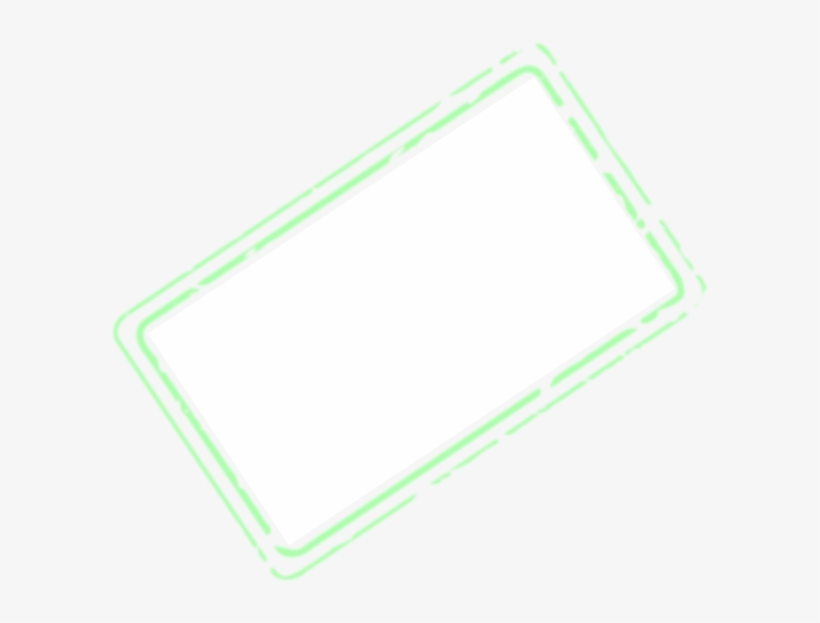 This Free Clip Arts Design Of Green Stamp - 600x543 PNG Download - PNGkit