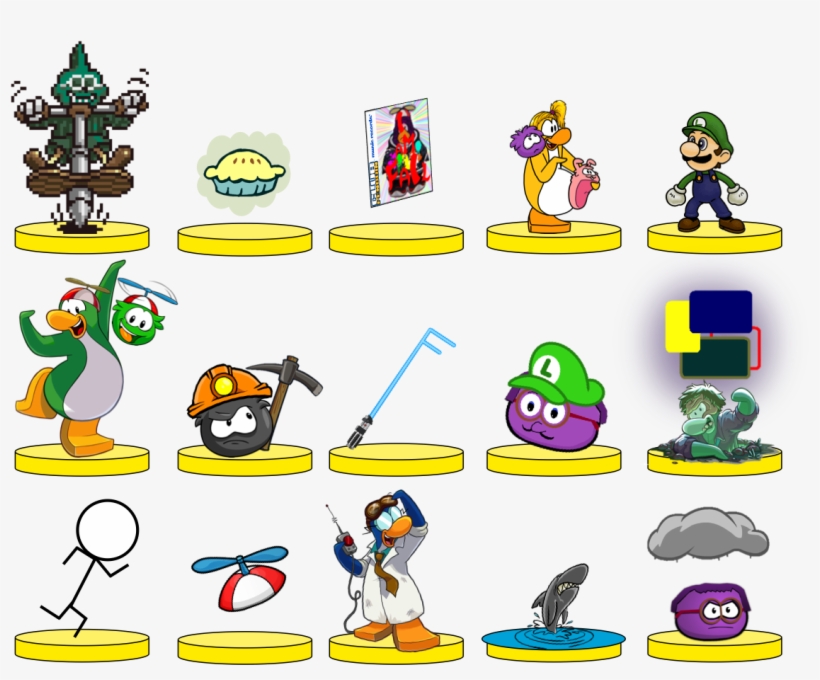 Trophies1 - Weegee Mii - 1167x882 PNG Download - PNGkit