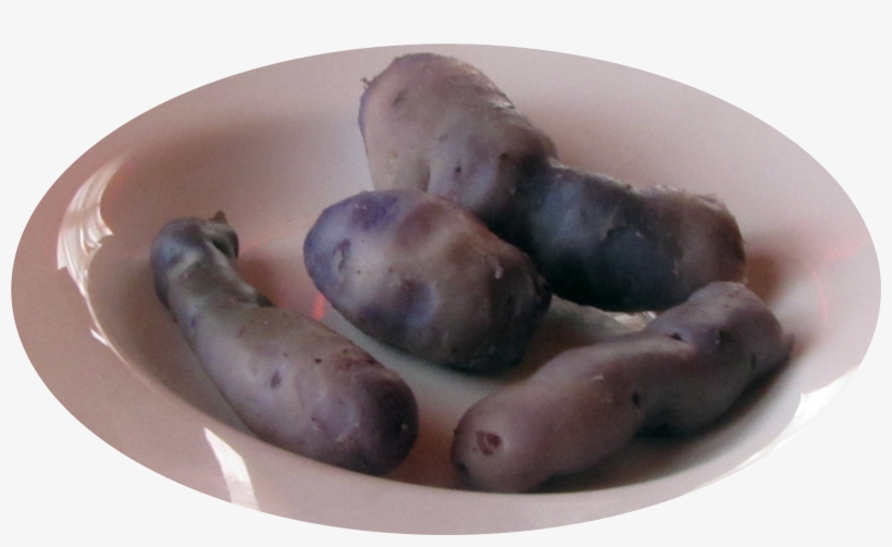 Plato De Papas Azules Hervidas - Fingerling Potato - 2916x1711 PNG ...
