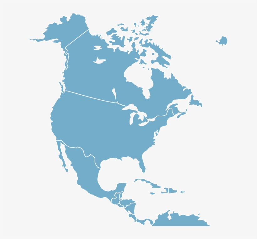 North America - North America Map Transparent - 635x680 PNG Download ...
