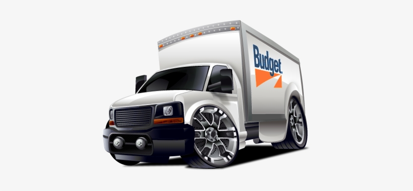 Budget Truck Rental - Moving Truck Png - 412x300 PNG Download - PNGkit