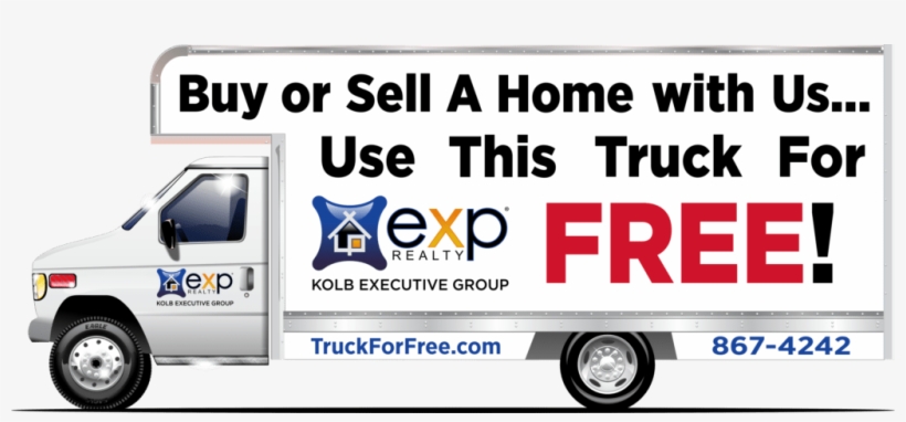 Exp Realty Free Moving Truck - Exp Realty - 1024x428 PNG Download - PNGkit