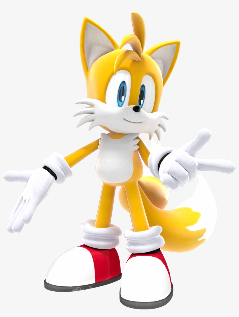 Tails - Miles Tails Prower - 1662x2139 PNG Download - PNGkit