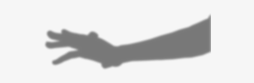 Shadow Hand By Thatoneangelfish - Silhouette - 900x598 PNG Download ...