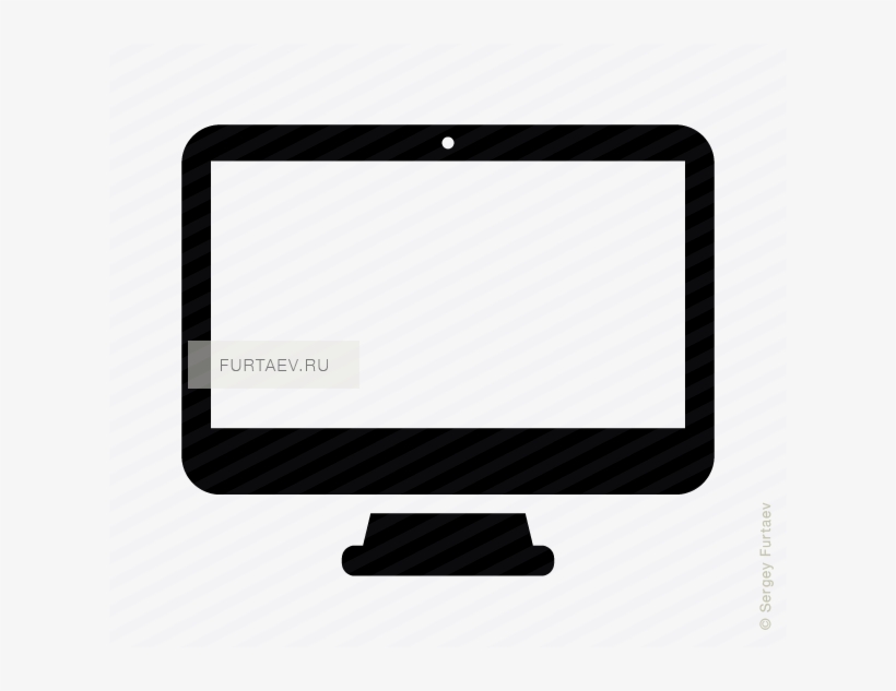 Vector Icon Of All In One Computer - All In One Desktop Icon - 620x553 ...