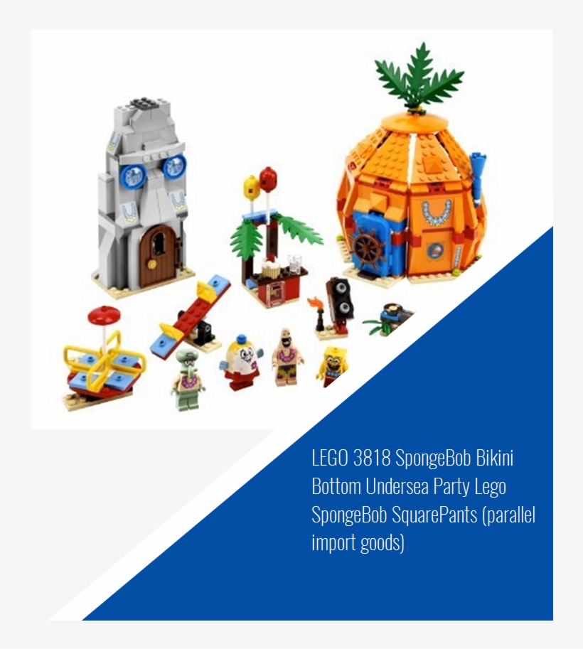Lego 3818 Spongebob Bikini Bottom Undersea Party Lego - Spongebob ...