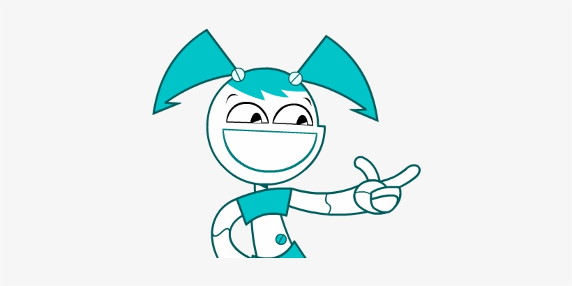 4cc - My Life As A Teenage Robot Reaction - 450x350 PNG Download - PNGkit