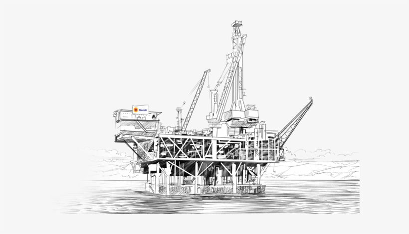 Production, Exploration And Development Of Oil And - Oil And Gas Sketch ...