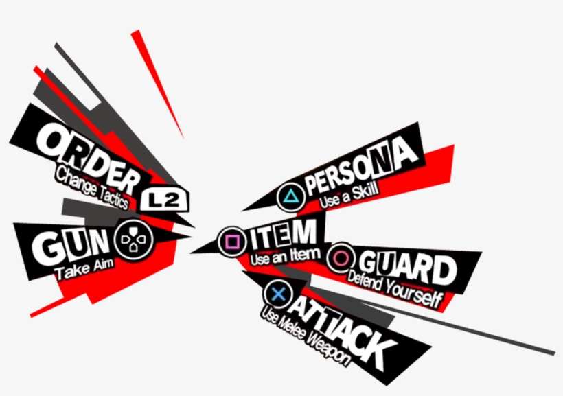 P5battlemenu - P5 Menu - 1200x784 PNG Download - PNGkit