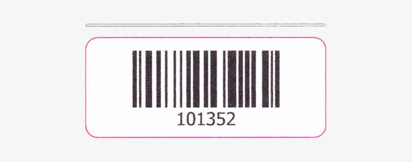 Download Transparent Laminated Label Sequential Barcode Hi-tack Vinyl ...