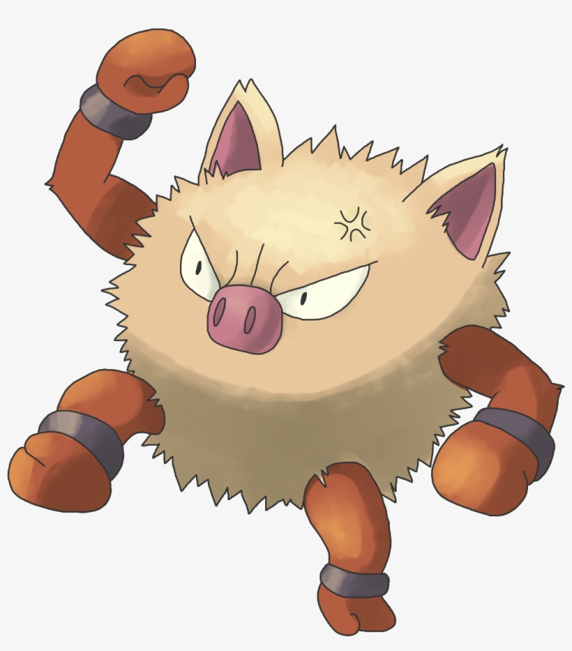 010 Primeape - Primeape Pokemon - 1168x1216 PNG Download - PNGkit
