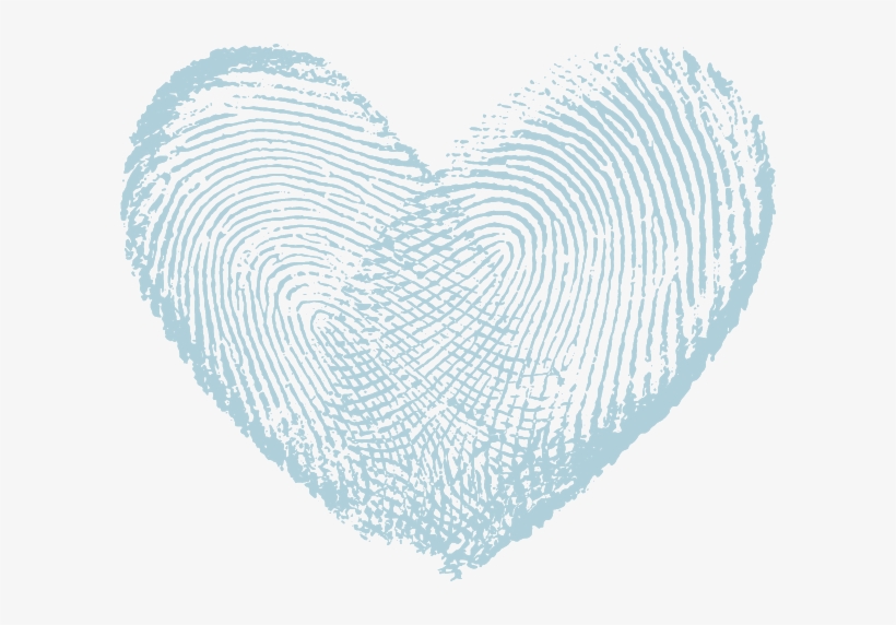 Thumbprint Light Blue - Fingerprint - 600x492 PNG Download - PNGkit
