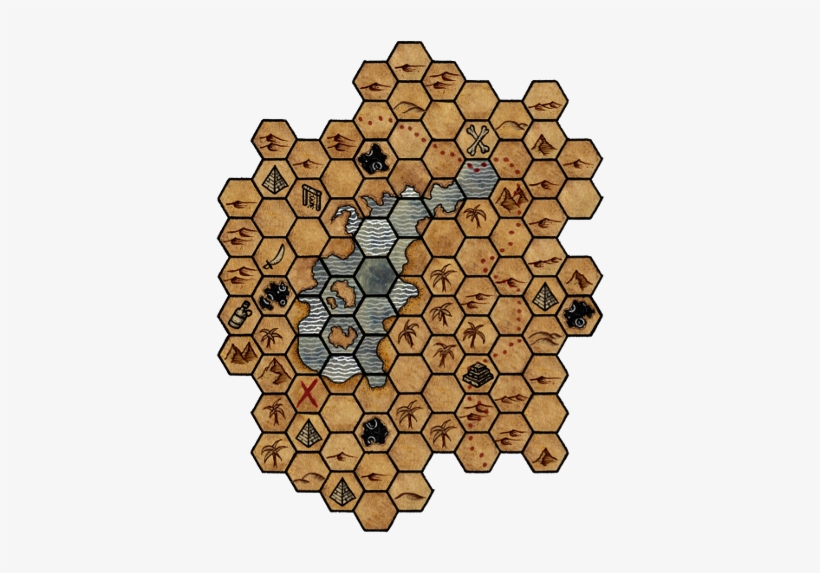 Download Transparent The Black - Hex Kit Tileset - PNGkit