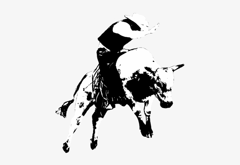 Home - Bull Riding Outline Transparent - 486x500 PNG Download - PNGkit