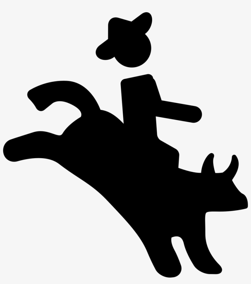 Png File - Bull Riding Icon Png - 902x980 PNG Download - PNGkit