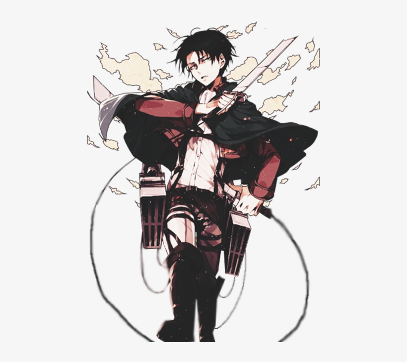 Attack On Titan No Regrets Levi - 468x648 PNG Download - PNGkit