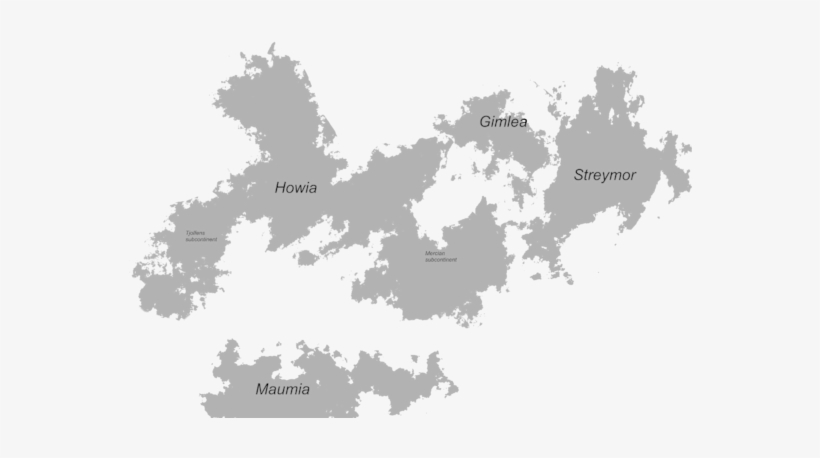 Map Ev2 Continents - Tree - 640x400 PNG Download - PNGkit