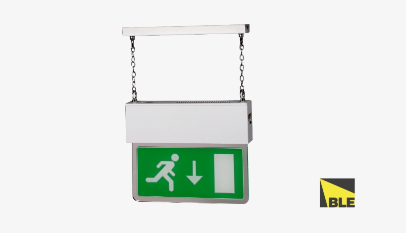 Emergency Hanging Exit Sign - Sign - 700x394 PNG Download - PNGkit
