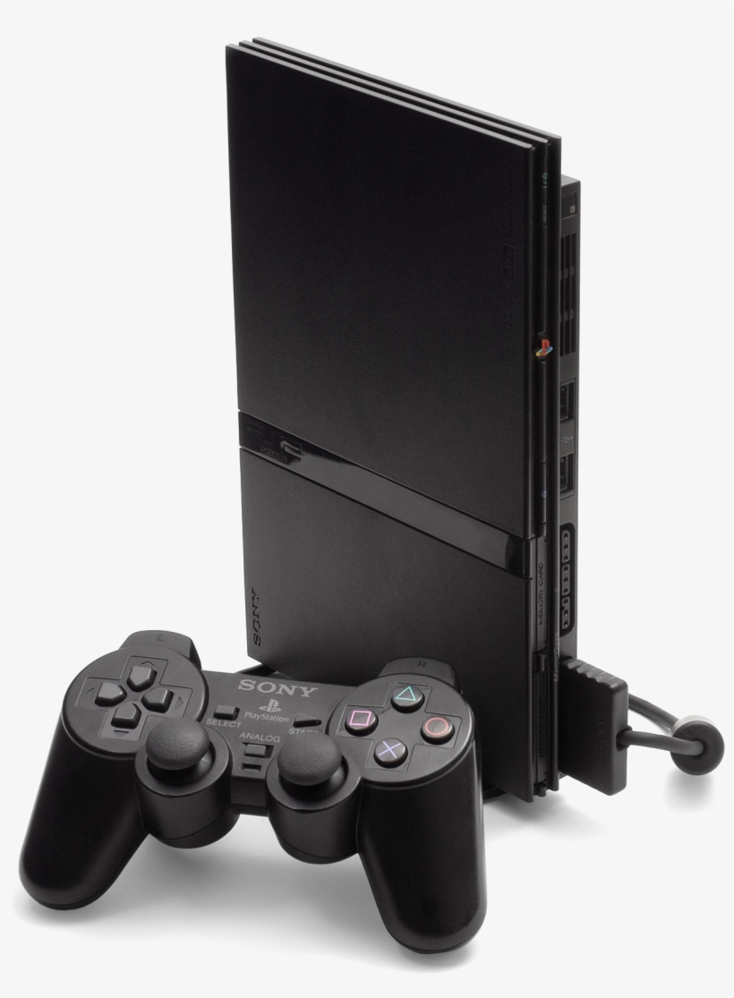 Ps2 Slim Console - Playstation 2 - 1340x1699 PNG Download - PNGkit