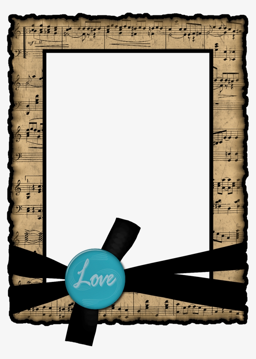Create With Tlc - Music Frames Png Transparent - 775x1070 PNG Download ...