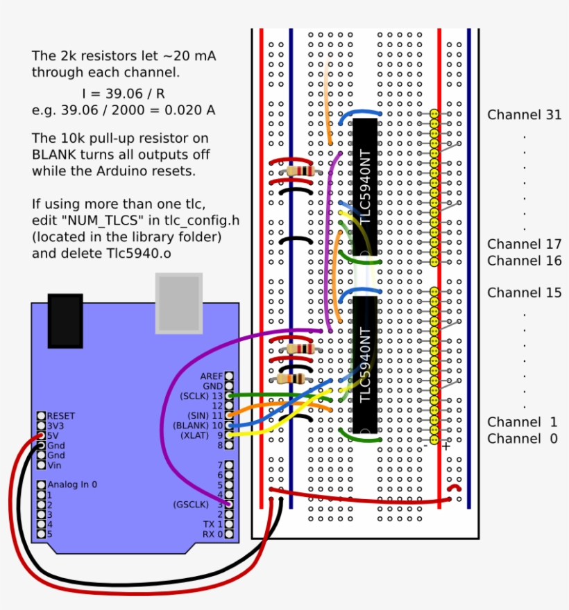 Looking At This Image - Tlc5940 Arduino - 900x883 PNG Download - PNGkit