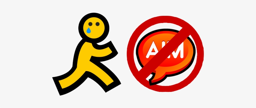 Download Transparent The Death Of Aim - Aol Instant Messenger Icon - PNGkit
