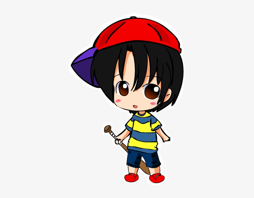 Chibi Ness - Mrchuy - 377x558 PNG Download - PNGkit