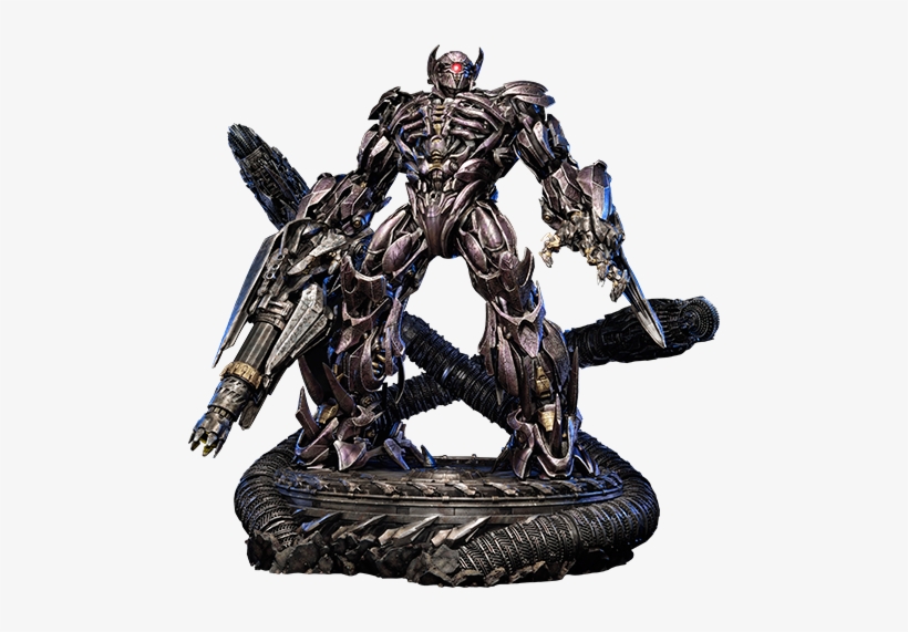 Shockwave Statue - Transformers Dotm Shockwave Statue - 480x491 PNG ...