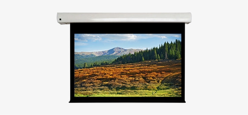 Motorized Projection Screen - Pss Pe1610103mw 103in Motorized ...