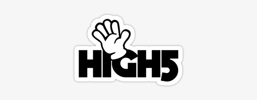Cartoon High Five Clipart - High Five Png - 375x360 PNG Download - PNGkit