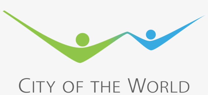 Download Transparent City Of The World Logo Vector - Graphics - PNGkit