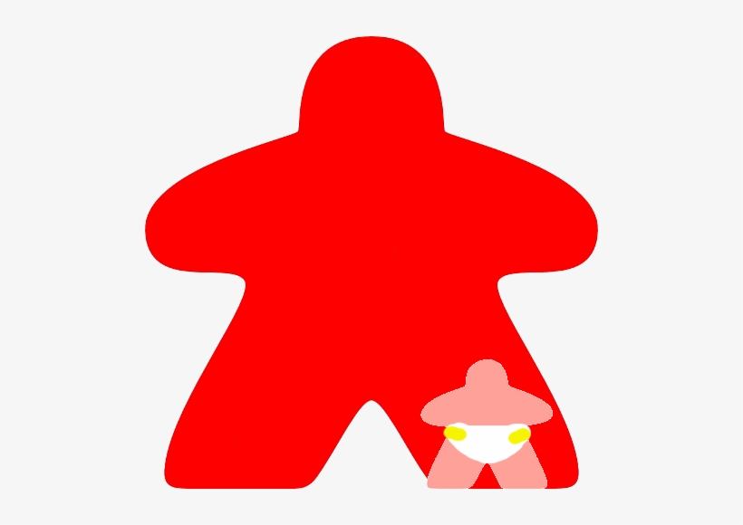 Welcome - Blue Meeple - 500x500 PNG Download - PNGkit