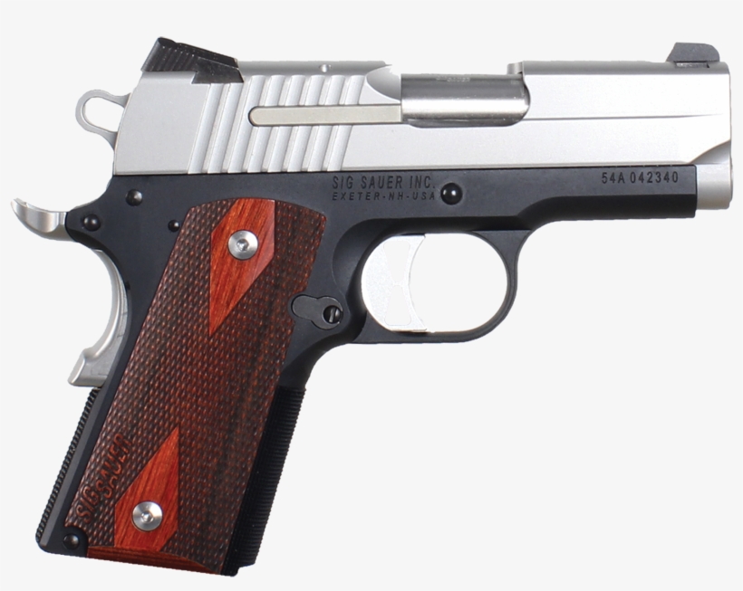 Download Transparent Sig Sauer 1911 Ultra Compact - Sig Sauer 9mm 1911 ...