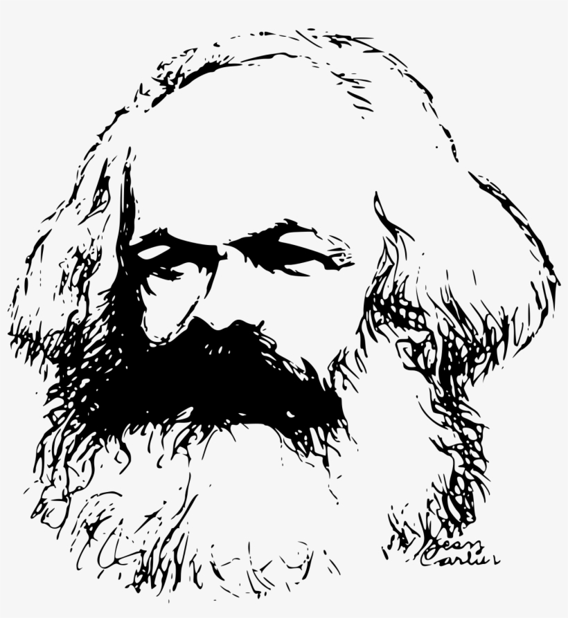 This Free Icons Png Design Of Karl Marx Portrait - 1600x2400 PNG ...