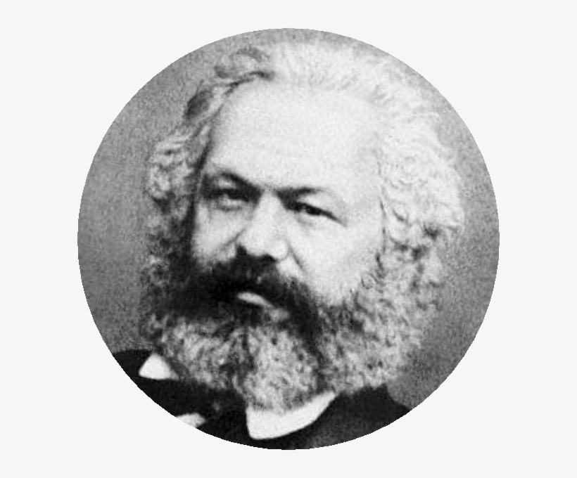 Karlmarx - Karl Marx: His Life And His Works - 600x600 PNG Download ...