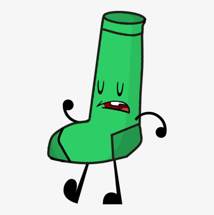Sock Pose - Bfdi Sock - 461x745 PNG Download - PNGkit