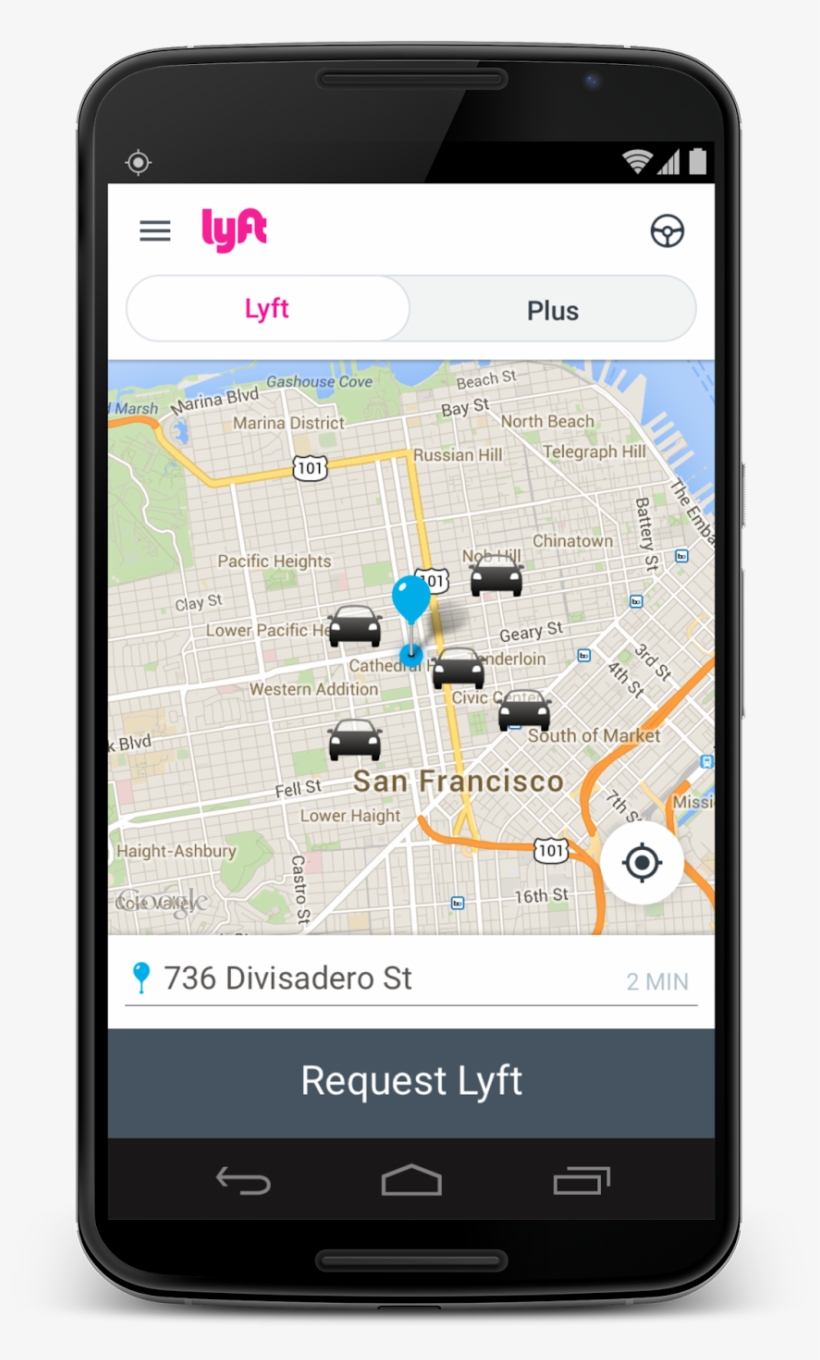The Google Maps Android Api Creates Our Android App's - Lyft Android ...