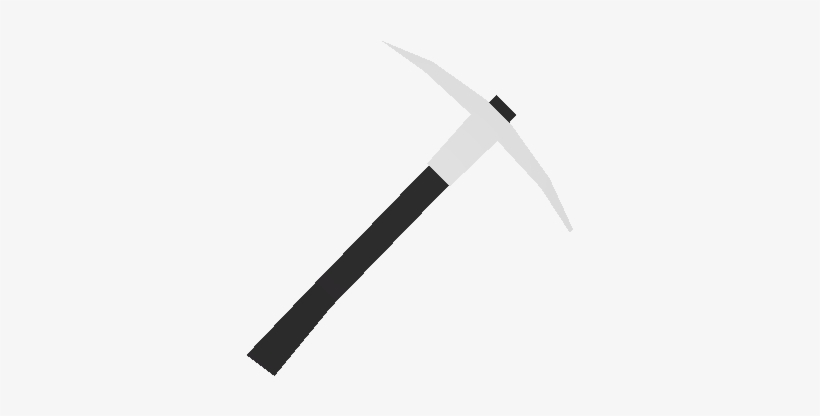 White Pickaxe - Mattock - 400x400 PNG Download - PNGkit
