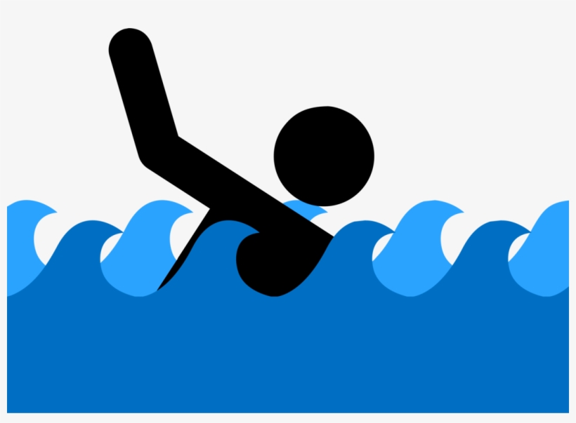 Drowning Computer Icons Drawing Water Safety Free Commercial - Drowning ...