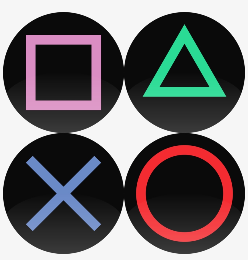Playstation Buttons By Whovianbron3 - Playstation Buttons - 894x894 PNG ...