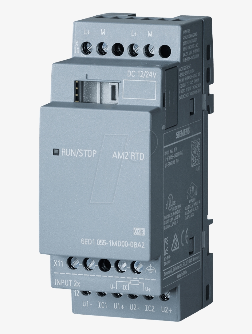 Logo 8 Am2 Rtd, Expansion Module Siemens 6ed1055 1md00 - Siemens Logo ...