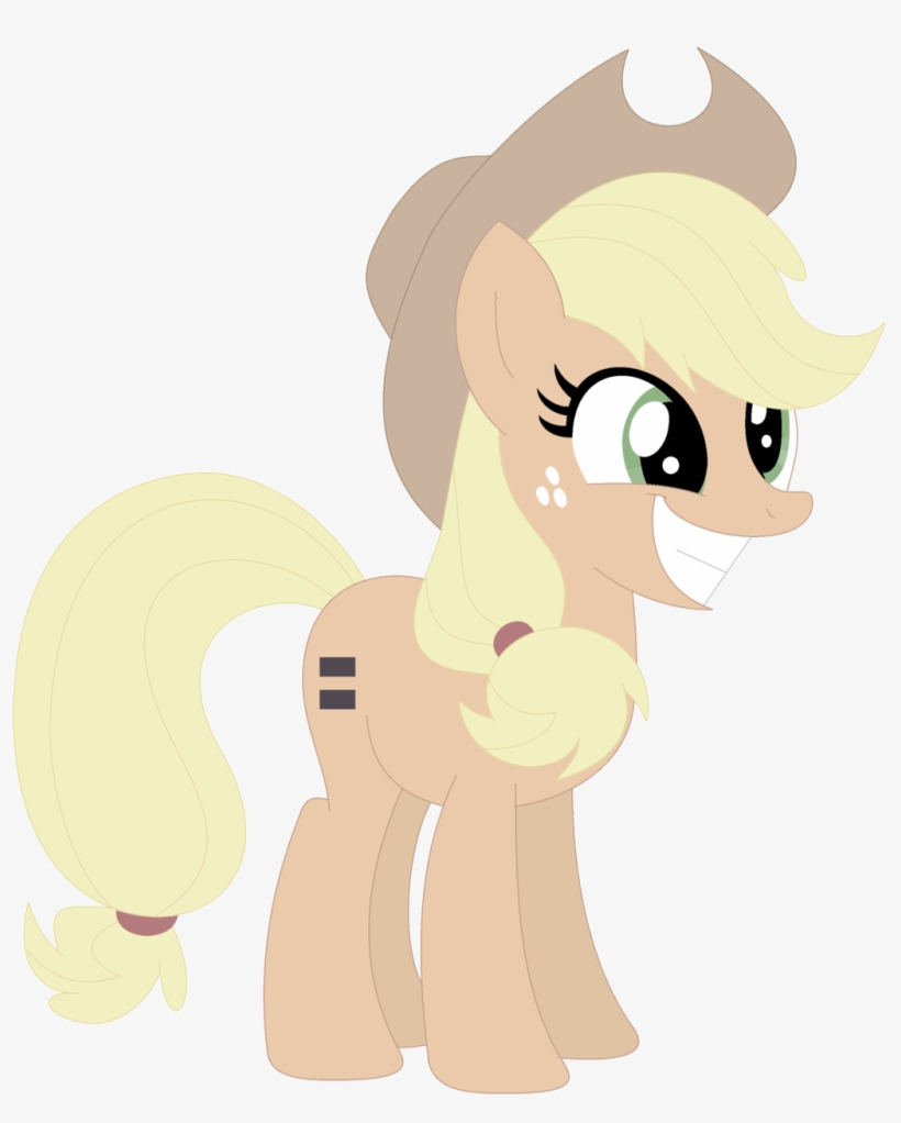 Equal Applejack By Ra1nb0wk1tty-dbpshan - Mlp Applejack Equal ...