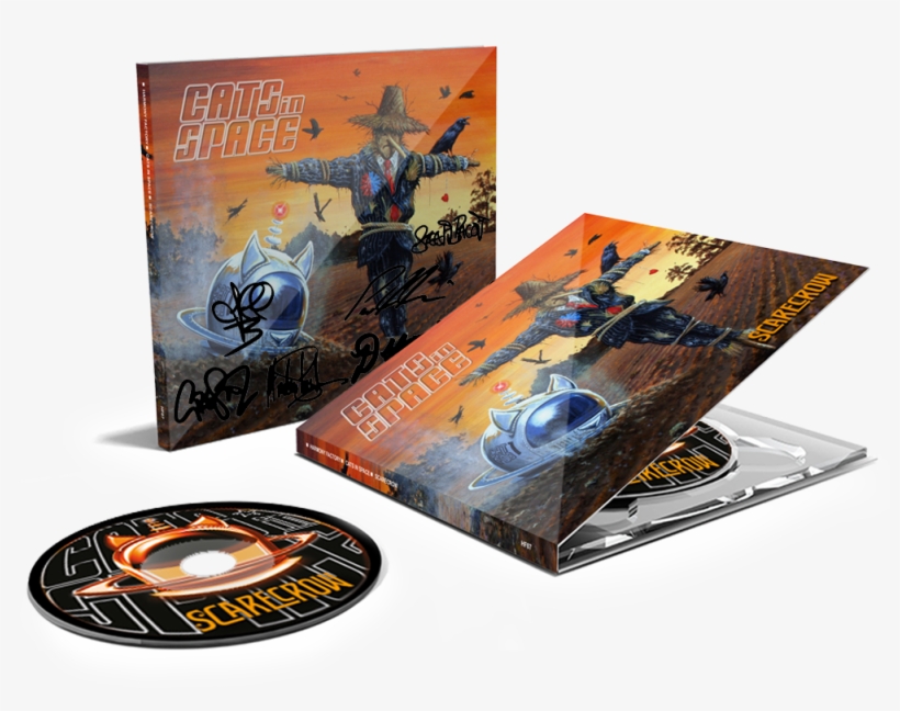 Scarecrow Gatefold Cd $12 - Cats In Space Scarecrow - 1000x1000 PNG ...