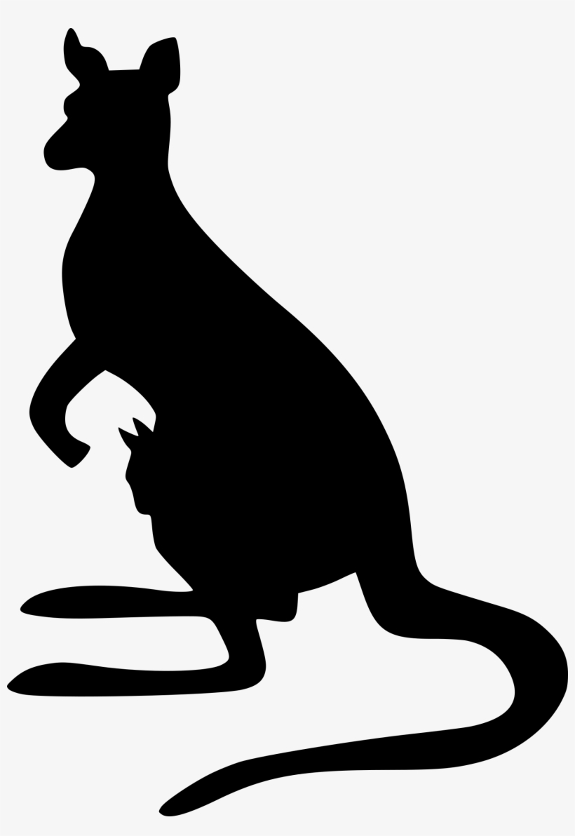 This Free Icons Png Design Of Kangaroo 3 - 1707x2400 PNG Download - PNGkit