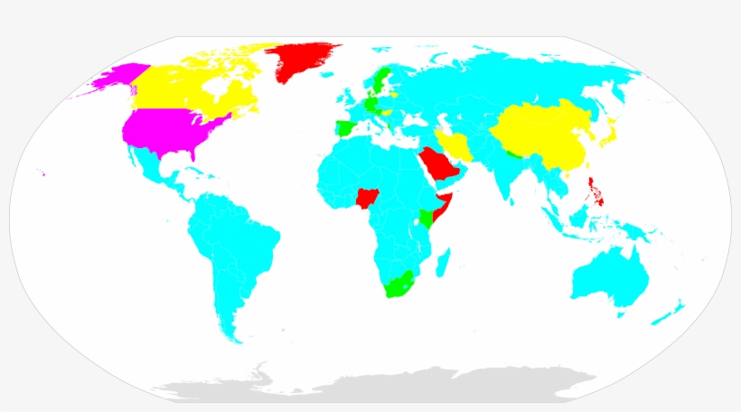 Open - Countries In The World That Drive - 2000x1015 PNG Download - PNGkit