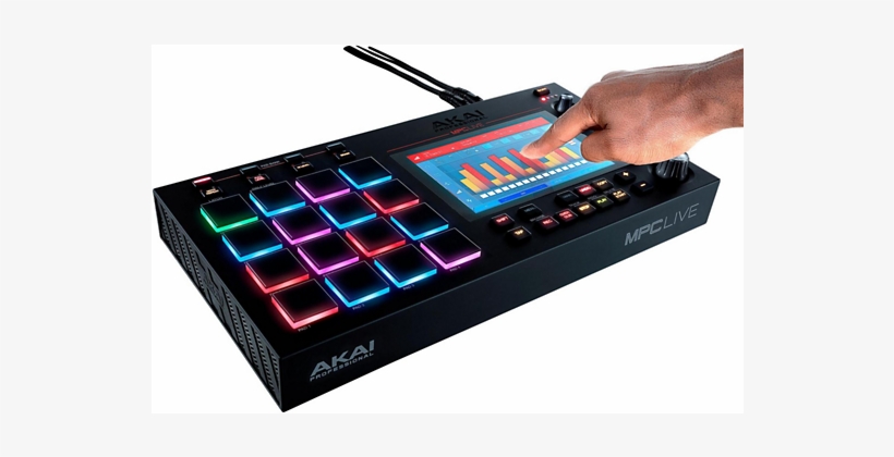 Akai Mpc Live - 543x519 PNG Download - PNGkit